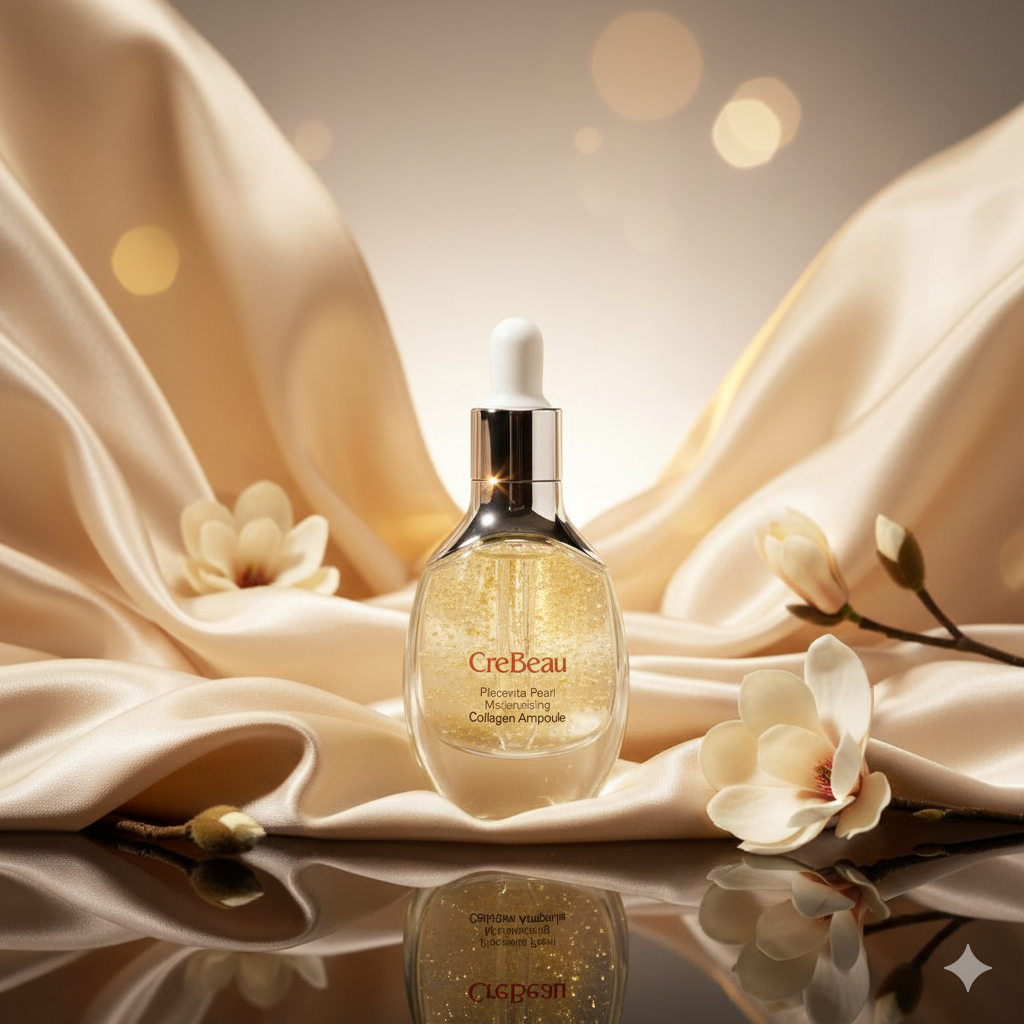 CreBeau Placenta Pearl Moisturizing Ampoule | Depris Beauty